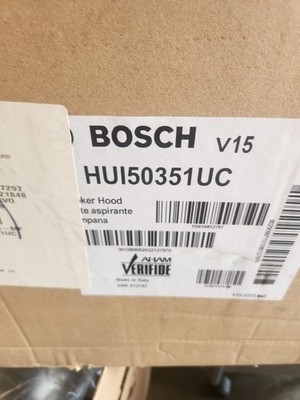 Bosch 500 Series HUI50351UC 30 Inch Under Cabinet Range Hood | eBay