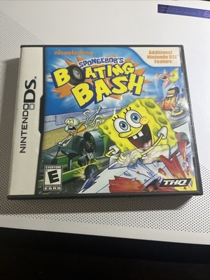 SpongeBob's Boating Bash Nintendo DS Case And Manual Only No Game ...