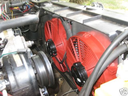 Pontiac GTO Twin Electric Cooling Fan Conversion Kit | HP Custom Stage ...