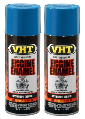 2 X VHT SP135 GM BLUE ENGINE ENAMEL PAINT | eBay