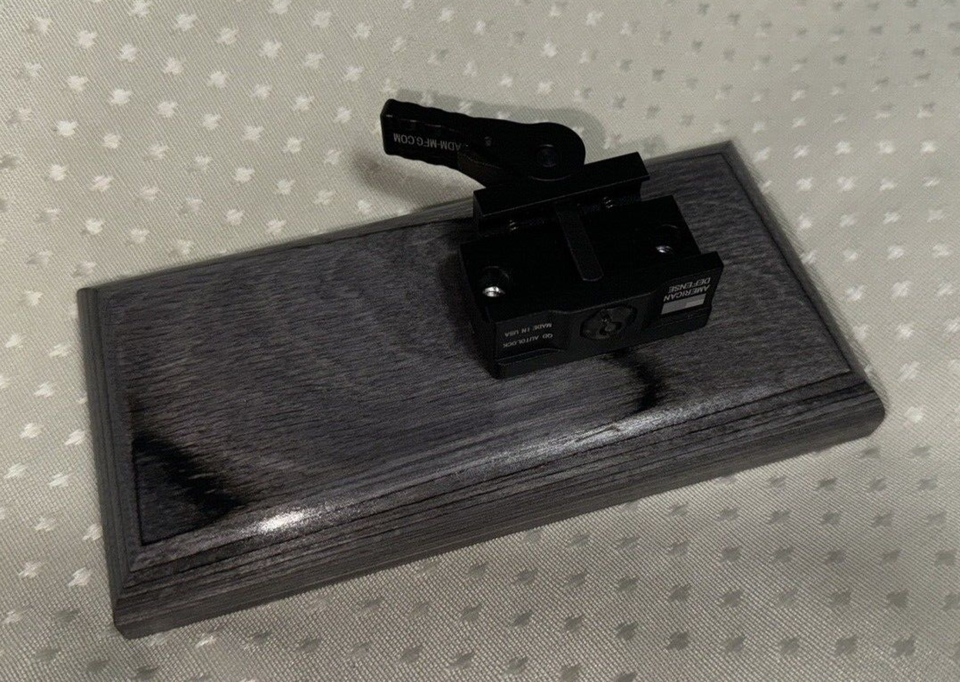 A J CUSTOM laminated Benchrest Shooting Block for standard picatinny ...