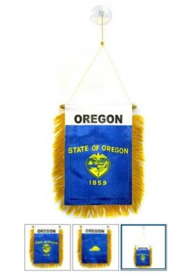 FANION OREGON 15x10cm - Mini drapeau ETAT AMÉRICAIN - USA - ETATS-UNIS ...