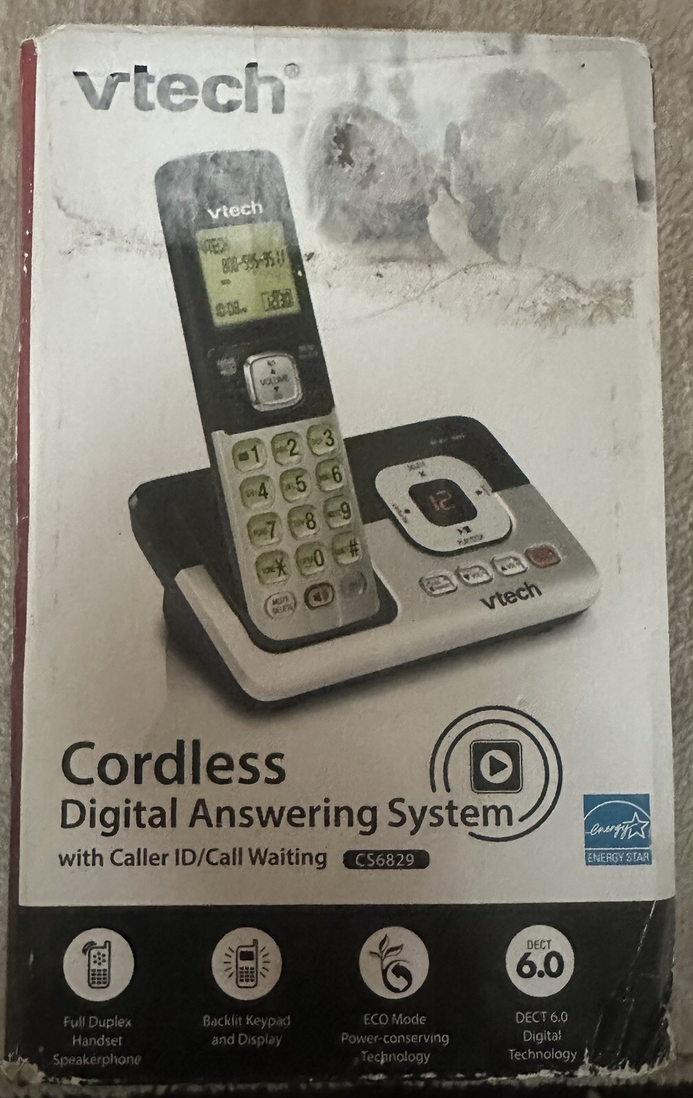 VTech CS6829-2 DECT 6.0 2-Handset Cordless Phone | eBay