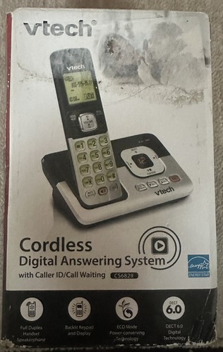 VTech CS6829-2 DECT 6.0 2-Handset Cordless Phone | eBay