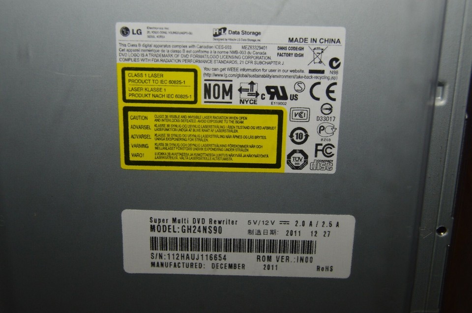 LG Super Multi DVD Rewriter GH24NS90 | eBay