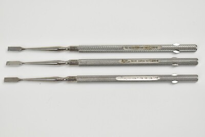 Miltex Dental Surgical Instruments SET of 3 Freer Chisels Double Cut ...