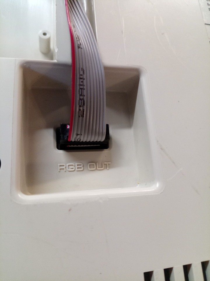Coco 3 Tandy Color Computer 3 RGB video audio Cable | eBay