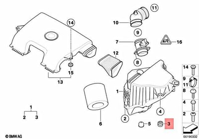 Genuine BMW X1 Z4 Roadster E81 E82 E84 E87 E88 Decoupling Element ...