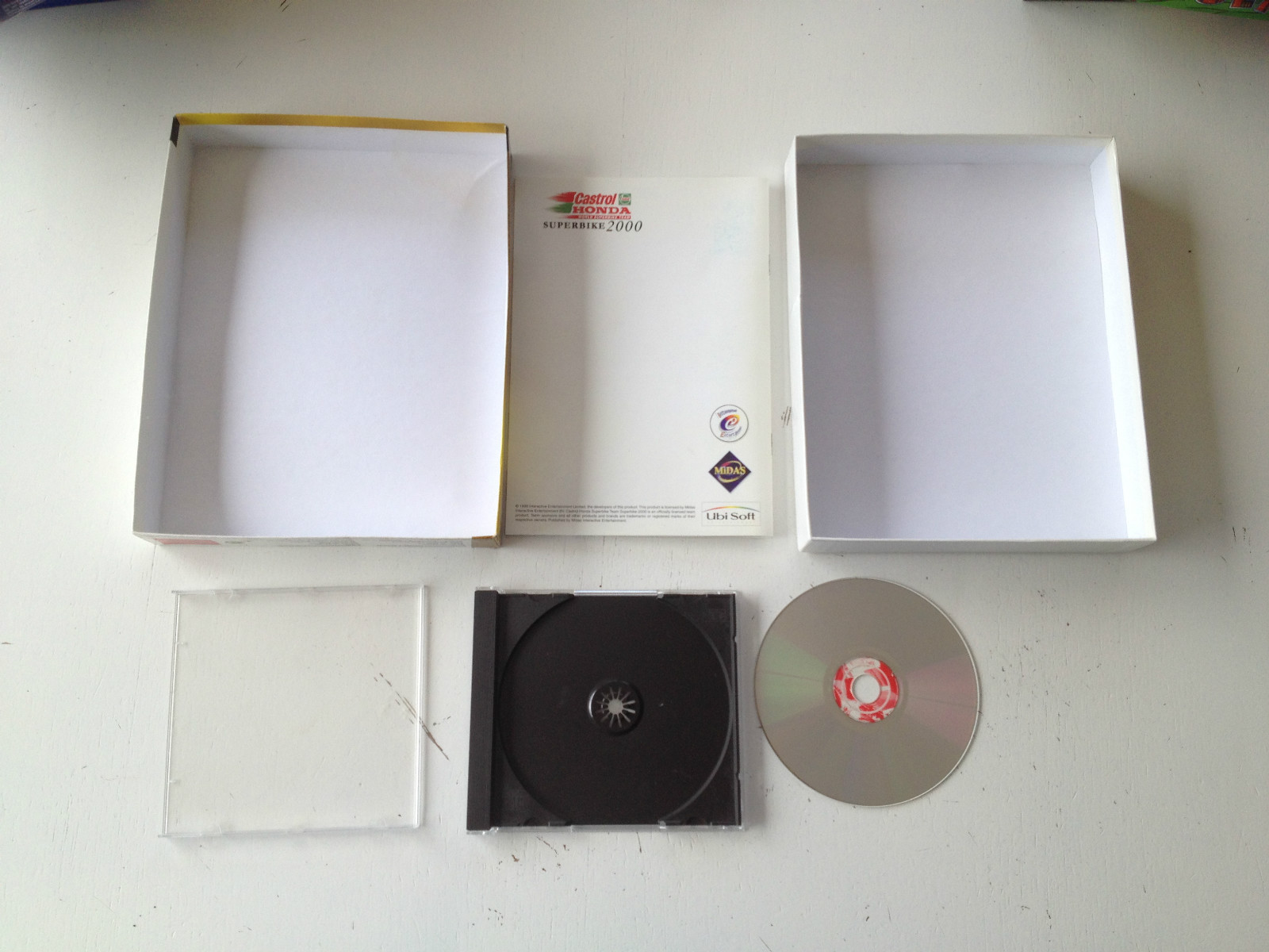 Honda Castrol Superbike 2000 PC Big Box boite carton eurobox FR | eBay