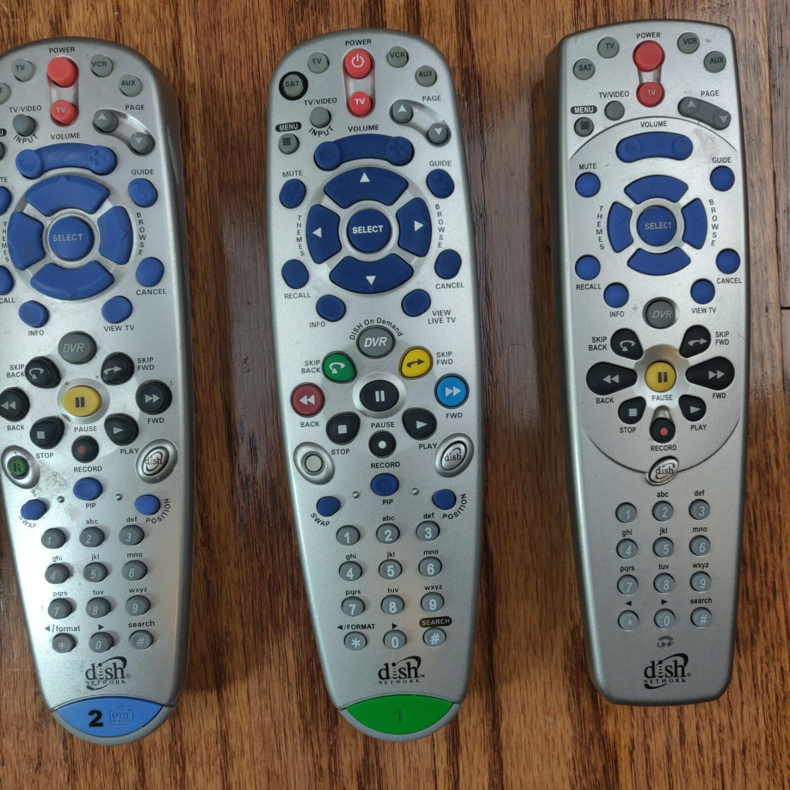 Dish Network Echostar Choice 6.3 6.2 IR/UHF Remote Control TV 2 TV 1 ...
