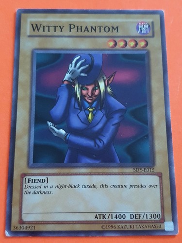 Witty Phantom - Common - Starter Deck Yugi - YGO | eBay