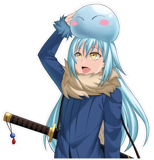 Reincarnated Slime - Rimuru Tempest Anime Decal Sticker for Car/Truck ...