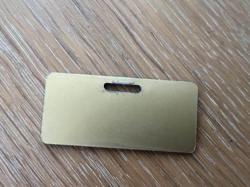 Vintage Emirates Airline Cabin Crew Stewardess Name Badge Tag ...