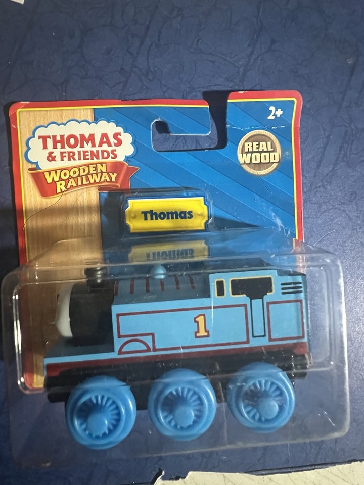 Thomas & Friends Wooden Railway Thomas #1 Train Engine 2012-Tomy- New ...