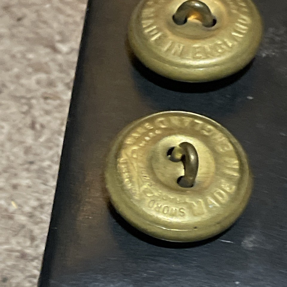 BRASS CANADIAN ARMY UNIFORM BUTTON English made x2 | eBay UK