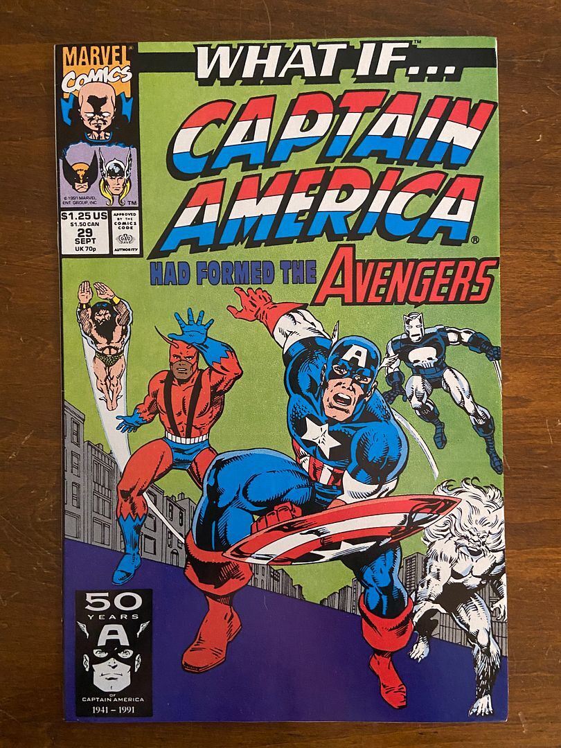 WHAT IF #29 (Marvel, 1989) VF Captain America, Avengers | eBay UK