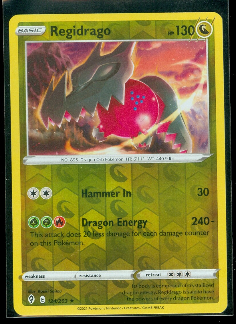 Regidrago Pokemon Card - Printable Cards