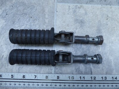 1966 Yamaha Y23C YDS3 Big Bear Y185-4. foot pegs and brackets mounts | eBay