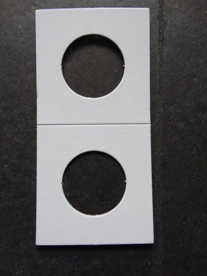 500 Guardhouse 2x2 Half Dollar Cardboard Coin Flips Storage Protector ...