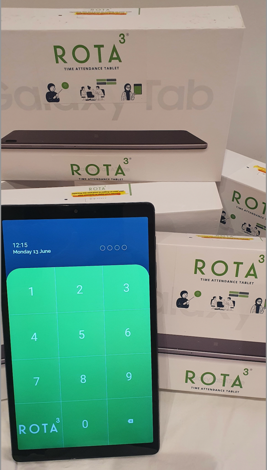 Employee Time Attendance Rota System Clocking-in Machine Biometric Face ...