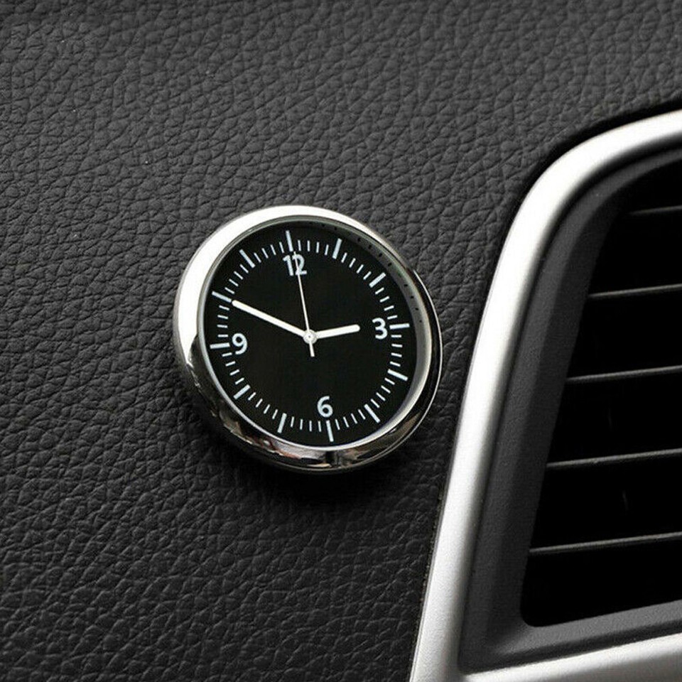 Car Clock Mini Internal Stick-On Digital Watch Motorcycle Quartz Clocks ...