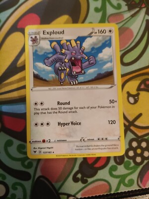 Pokémon TCG Exploud Vivid Voltage 137/185 Regular Rare | eBay