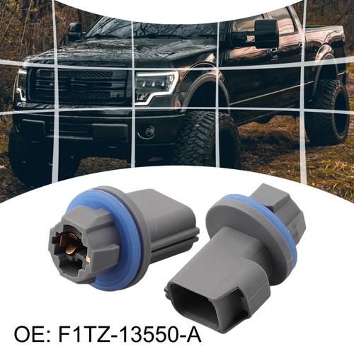 For Ford F150 License Plate Lights Socket Bulb Holder Base Grey Color ...