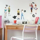 Stranger Things Hit TV Show Peel & Stick 17 Wall Decals Licensed Kids ...