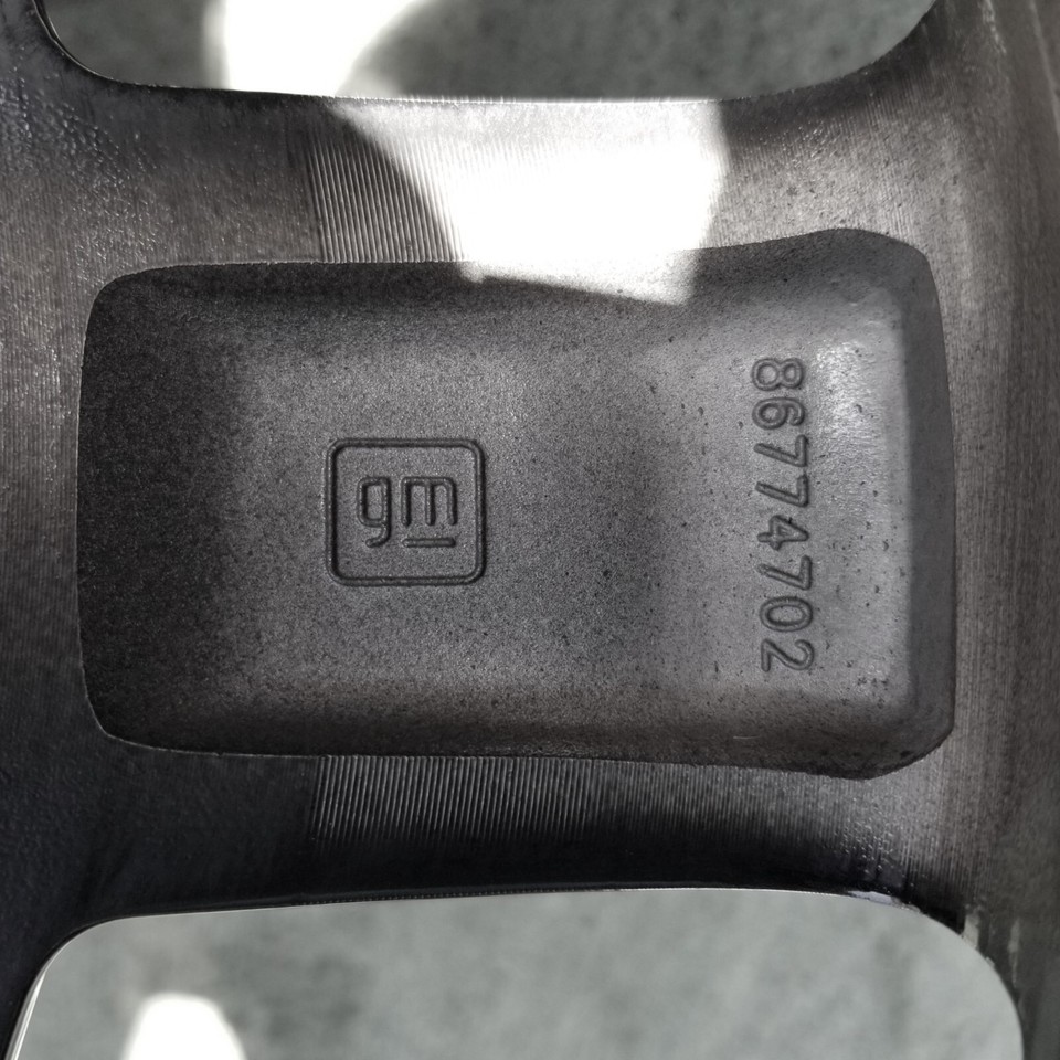 New Factory GMC Sierra AT4X Charcoal Gray Wheels Off-Road Tires OEM GM ...