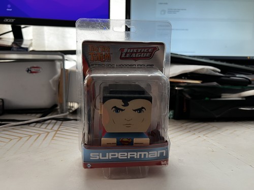 Tiki Totem Justice league Superman stacking wooden figure | eBay