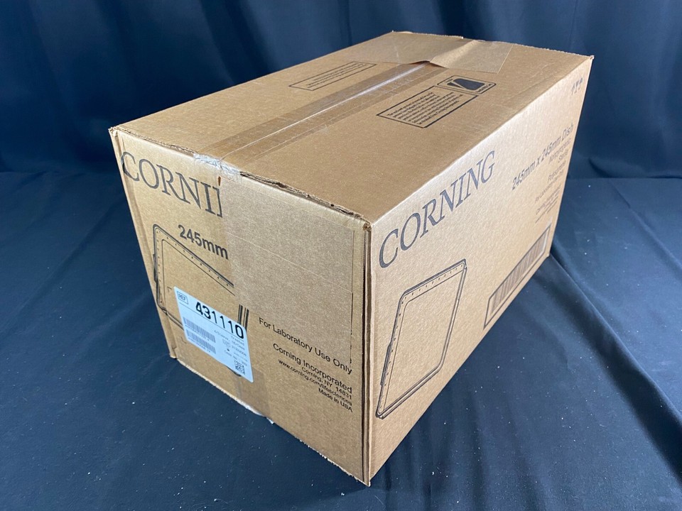 CORNING 500cm² Square TC-treated Culture Petri Dishes 245x245mm 431110 ...