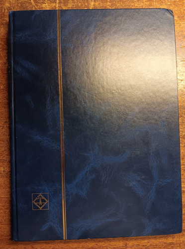 Lighthouse Dark Blue Stockbook - 16 double-sided pages - 9 rows per ...