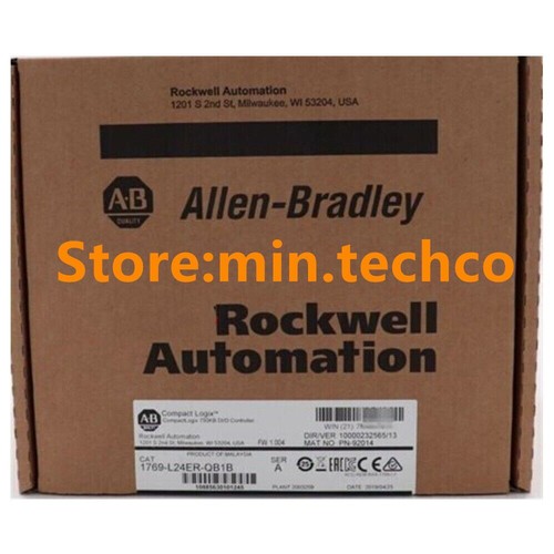NEW Allen-Bradley AB 1769-L24ER-QB1B /A CompactLogix 750KB DI/O ...