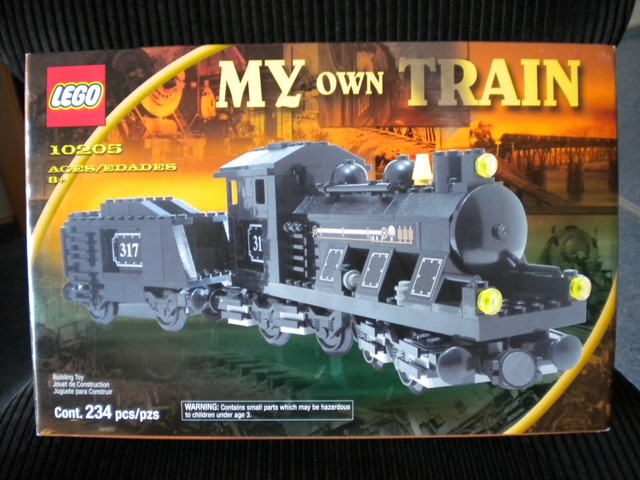 LEGO Trains: Large Train Engine with Tender, Black (10205) online ...