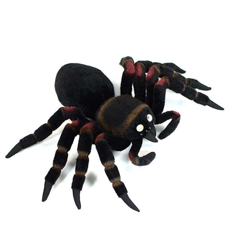 21cm Simulation Spider Plush Toy Wild Insect Soft Stuffed Doll Kids ...