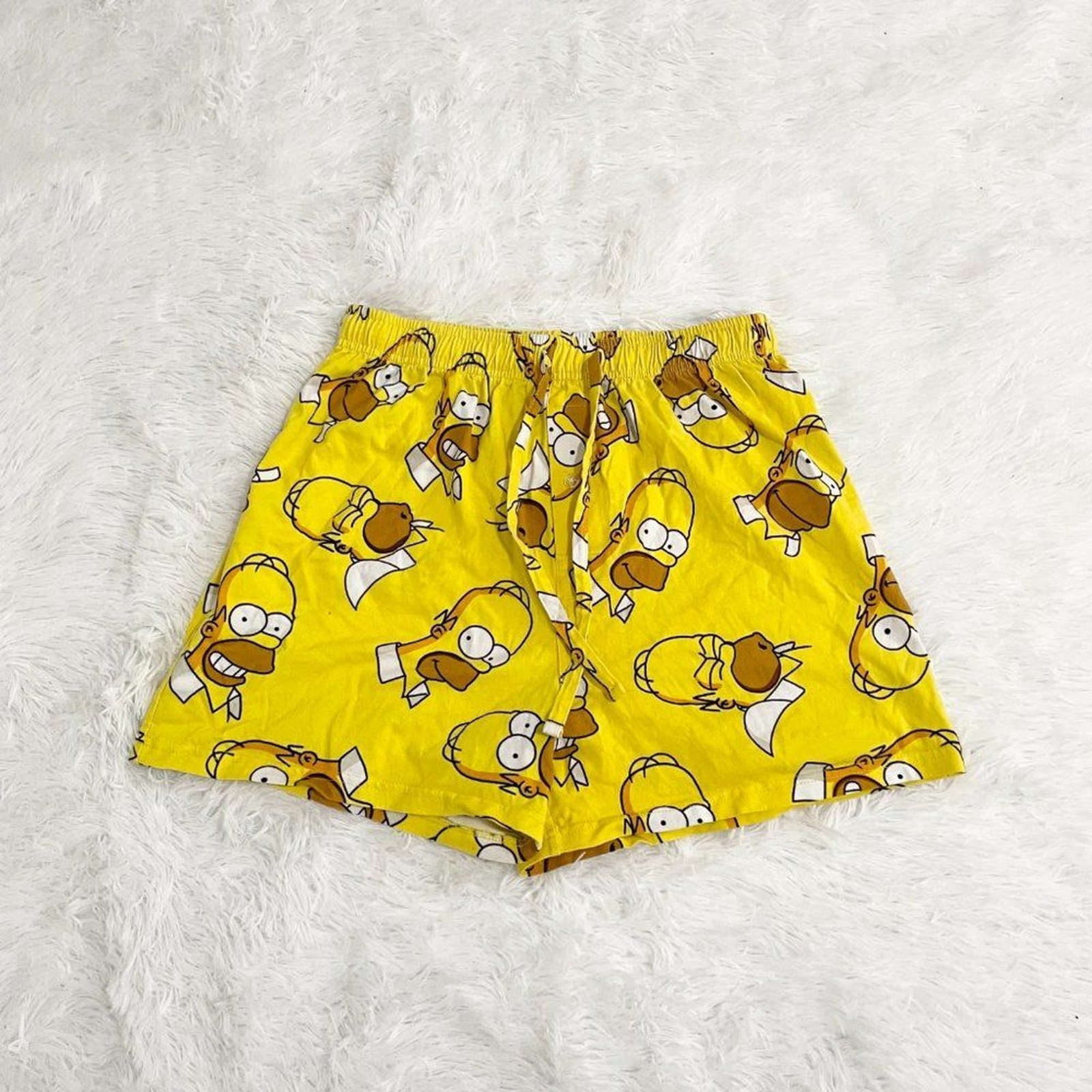 Unisex Universal Studios The Simpsons Shorts in Yello… - Gem