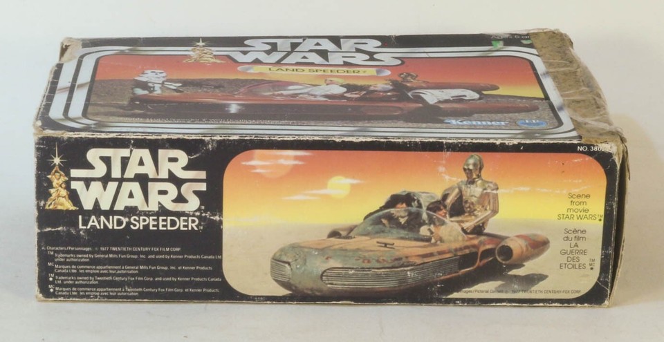 Vintage Star Wars Land Speeder Kenner W/ Box 1978 | eBay