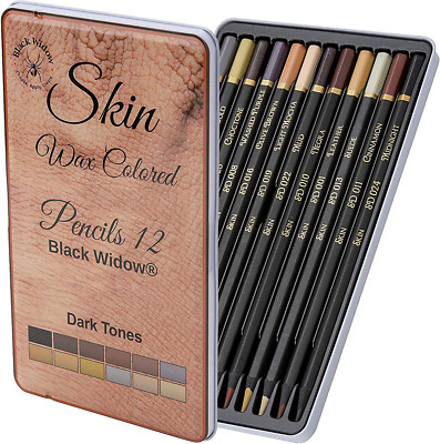 Lapices De Colores De Tono De Piel Para Colorear Para Adultos: 12 ...