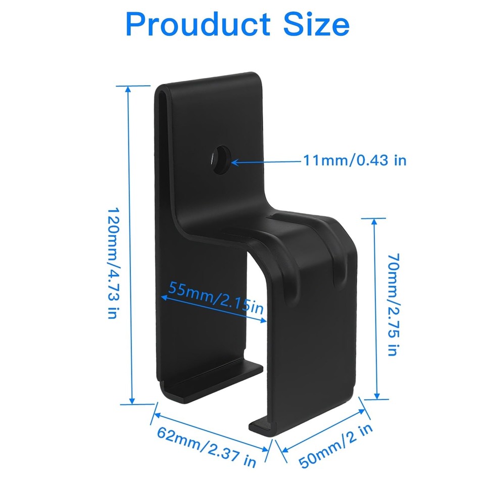 Heavy Duty Box Rail Hanger Bracket Barn Door Hardware,Rail Mount ...