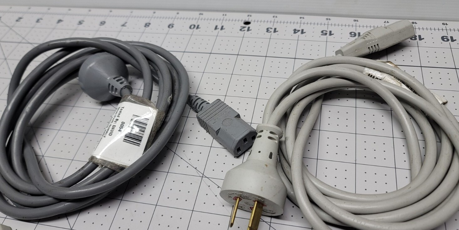 Appliance Power Lead Cable Cord 3 Pin Australian Plug 240V BULK LOT 🏆 ...