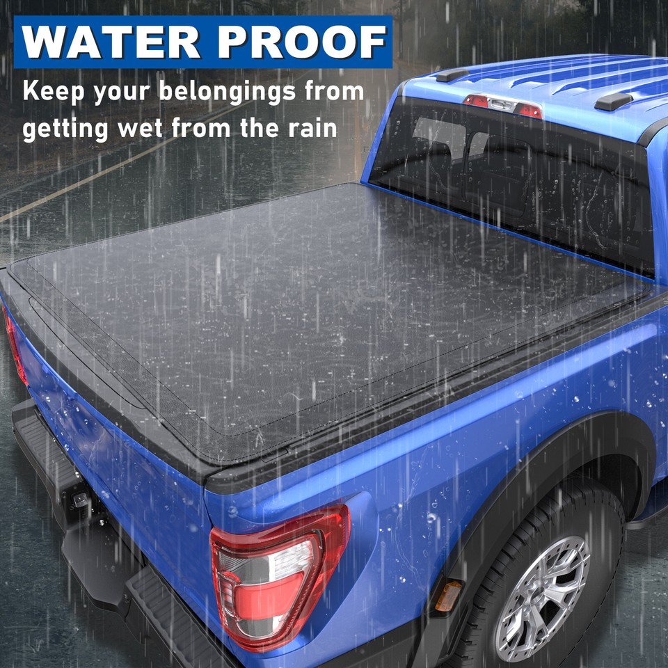 For 93-04 Ford Ranger Flareside / Splash Truck Bed Roll up 6FT Tonneau ...