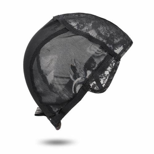 Black Wig Caps for Wigs Making with Adjustable Strap Full Lace Wig ...