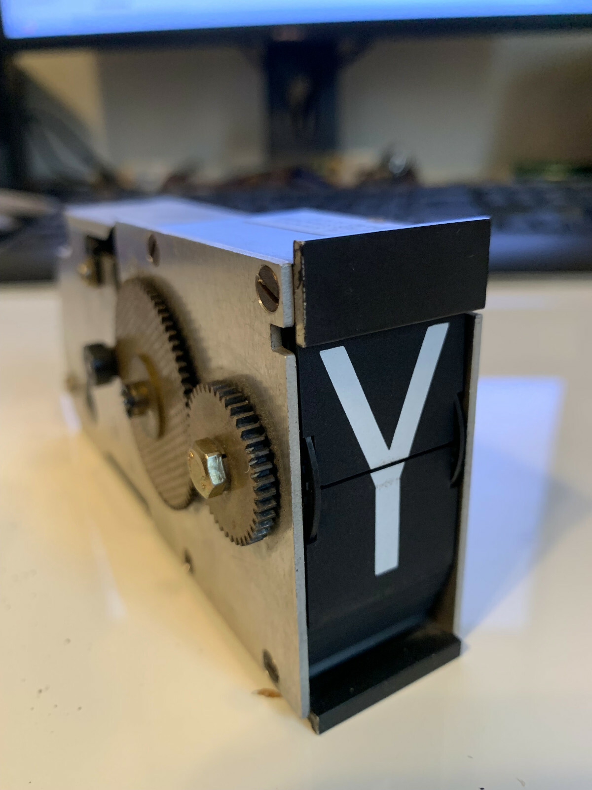 *RARE* Solari Udine Split Flap Display Unit Like Vestaboard Bodet ...