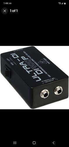 Behringer ULTRA DI DI400P Direct Box Passive Type Compact Size | eBay