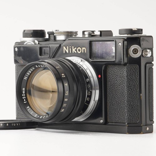 {Nikon S3} Olympic Black Rangefinder Camera / Nikon NIKKOR-S 50mm F1.4 ...