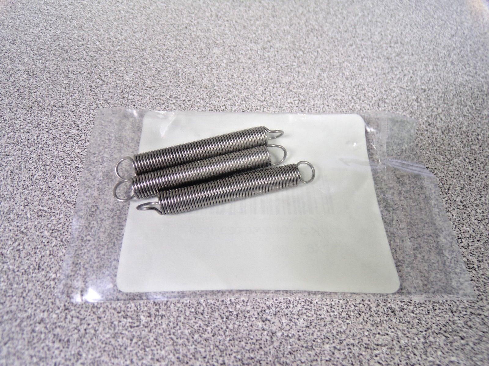 1-3/4" 302 Stainless Steel Ultra Precision Extension Spring, PK3, 1NBK5 ...