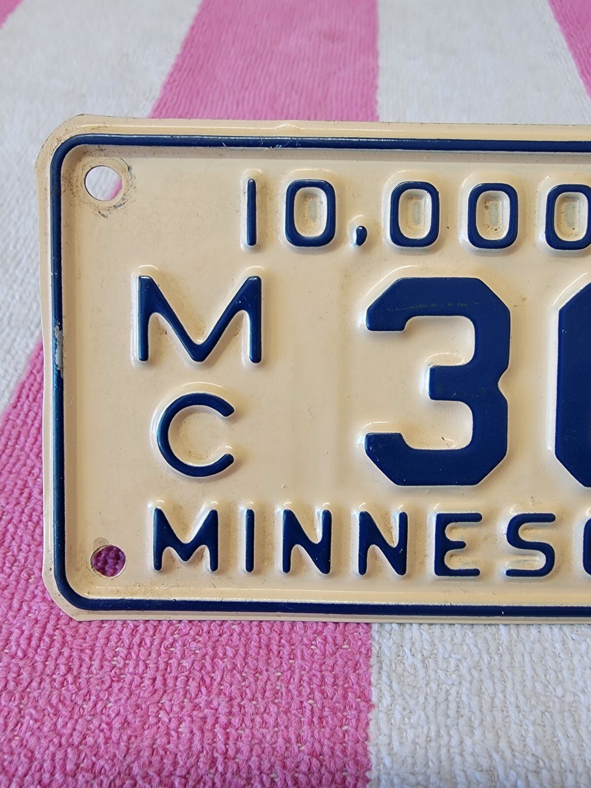 1954 Minnesota Motorcycle License Plate. | eBay
