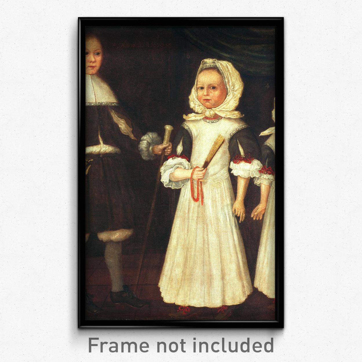 Freake-Gibbs Painter (attrib. to) - David, Joanna and Abigail Mason ...