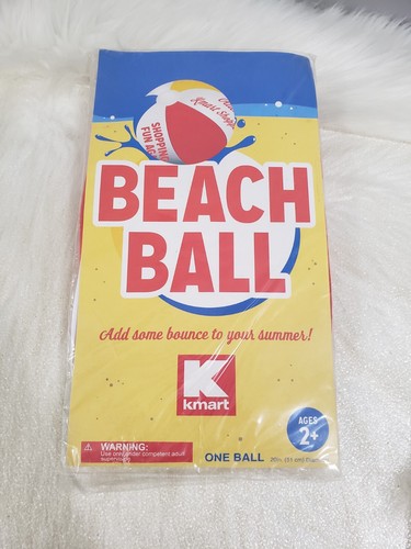 KMART Inflatable Beach Ball Attention Kmart Shoppers 20” Diameter ...