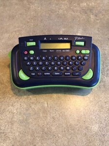 Brother P-Touch 80 Electronic Label Maker Blue Green PT-80 12502615125 ...